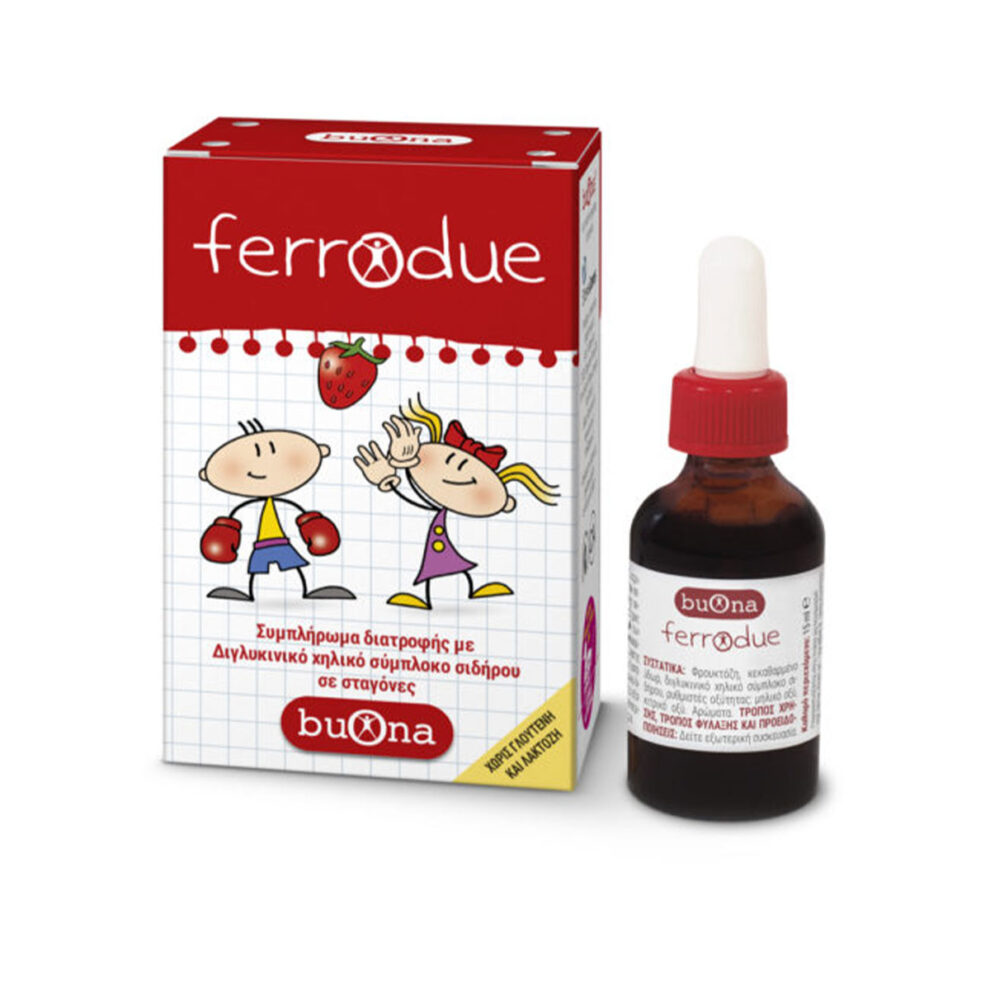 Ferrodue Σίδηρος σε Σταγόνες για παιδιά Buona 15ml » MonoBio.gr