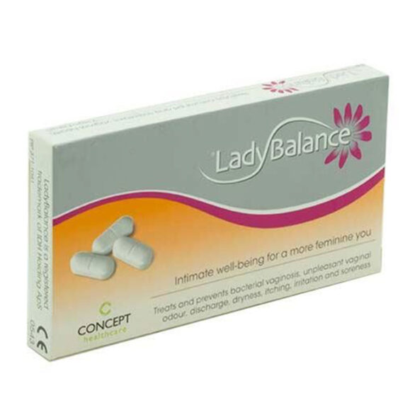 Lady Balance Vaginal Prebiotics NordAid 12 κολπικά υπόθετα » MonoBio.gr